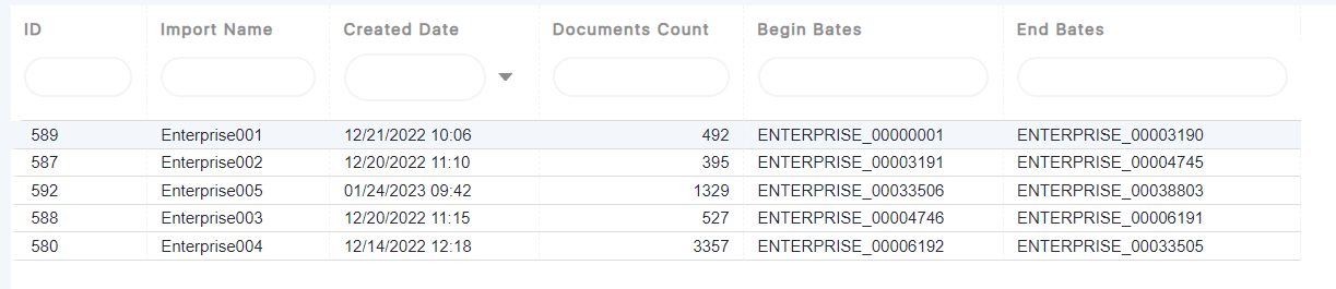 Import Report – quikdata