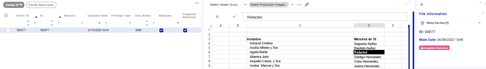 Native Redaction – quikdata