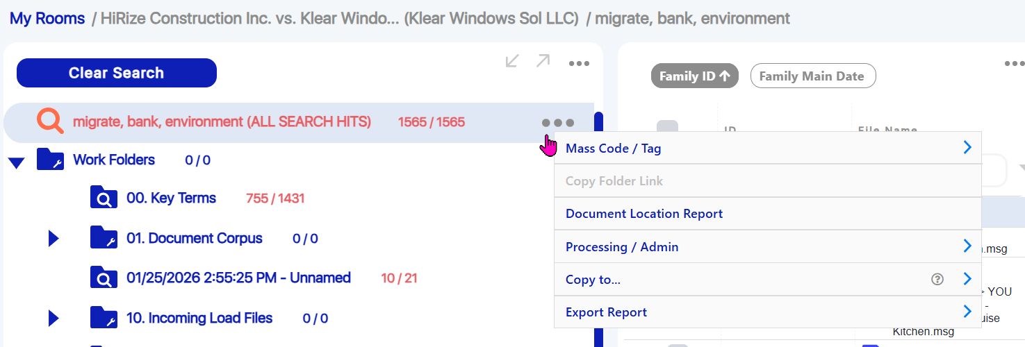 Saved Searches – quikdata