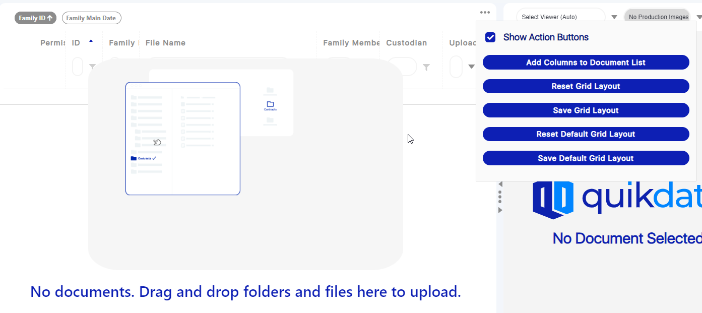 Room Documents List – quikdata